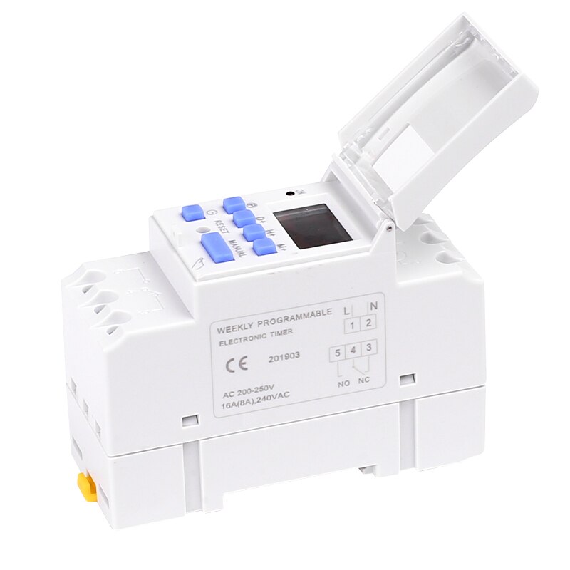 thc15a 7 Days Programmable Digital Timer Switch Re... – Grandado