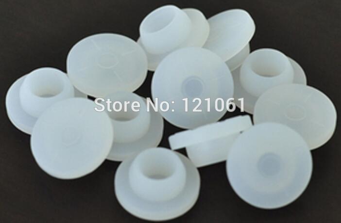 20mm, 200 stücke! Weiß Farbe! Silikon Gummi Stoppe... – Grandado