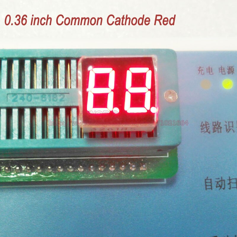 (10pcs/lot) 10 Pins 3621AR 0.36 Inch 2 Digits Bits... – Grandado