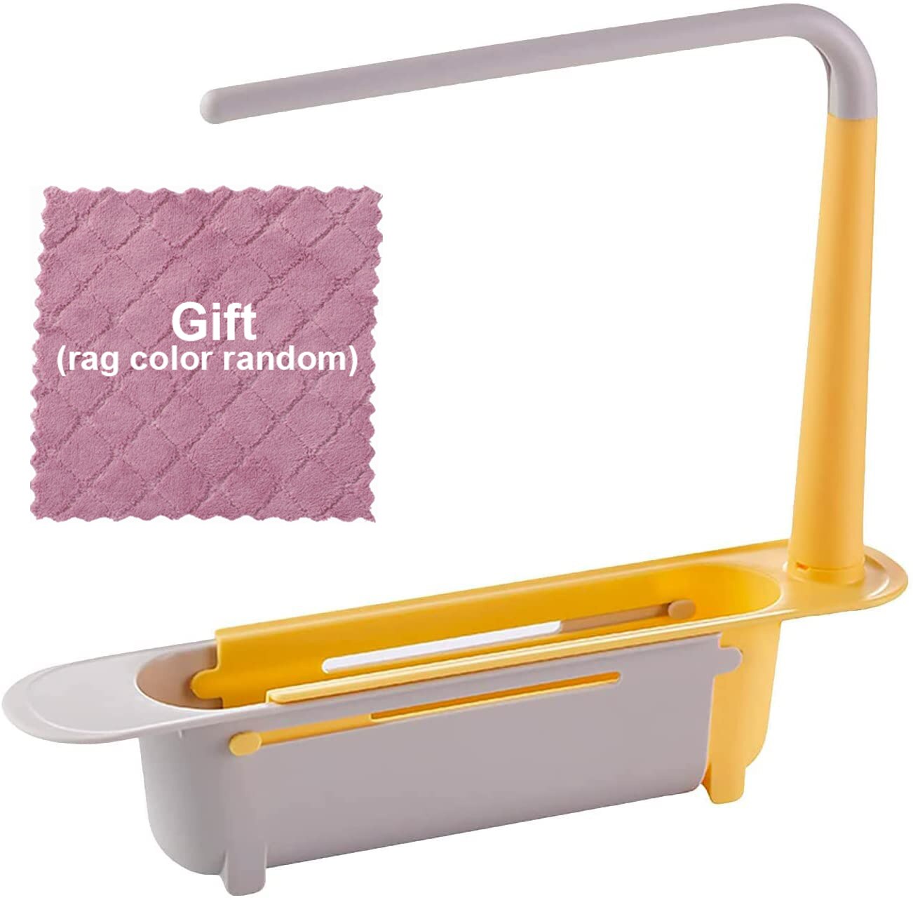 Kitchen accessories Sink Rack Retractable Bathroom... – Grandado