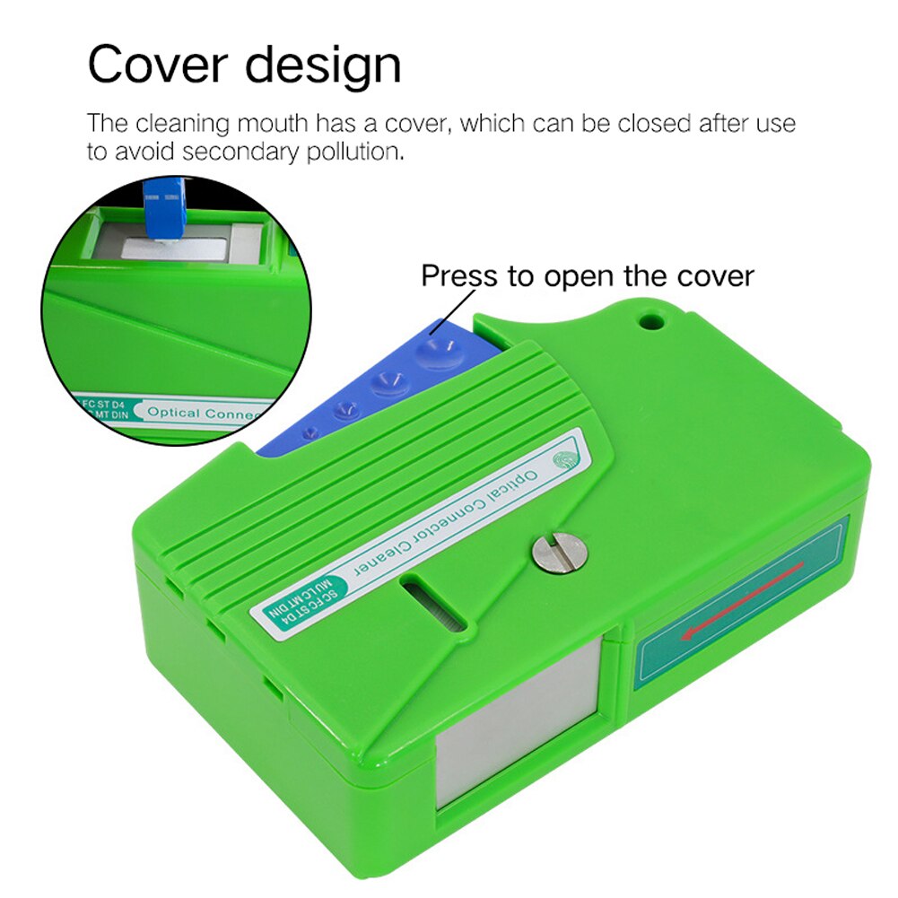 Glasvezel Connector Reinigen Doos Cassette Type Gl... – Vicedeal