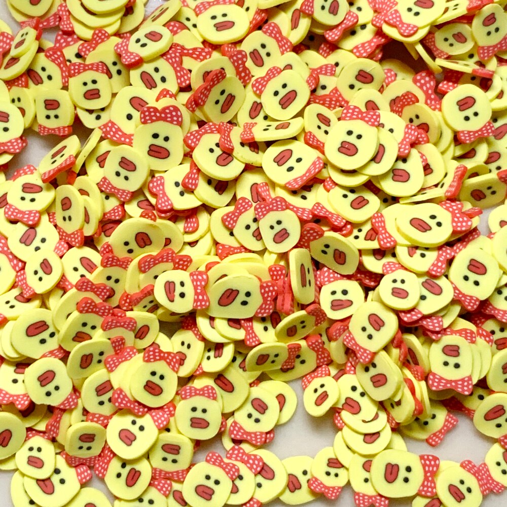 100g Cute Duck Polymer Clay Sprinkles for DIY Craf... – Grandado