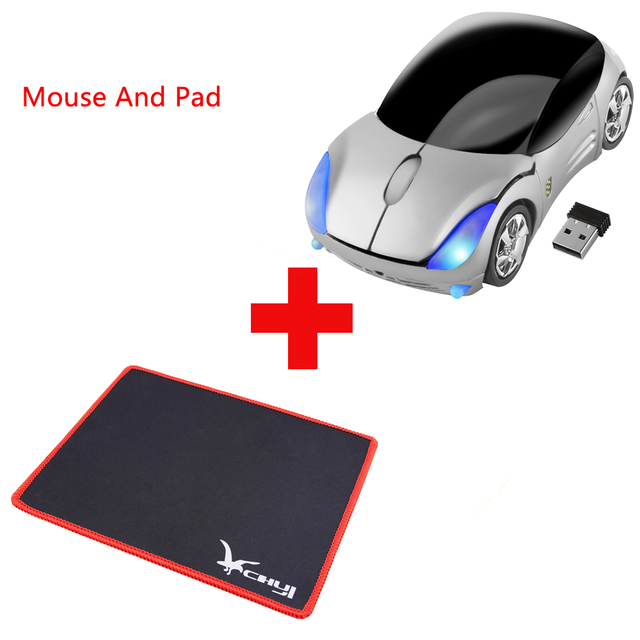2.4G Draadloze Muis Mini Leuke 3D Auto Vorm Comput... – Vicedeal