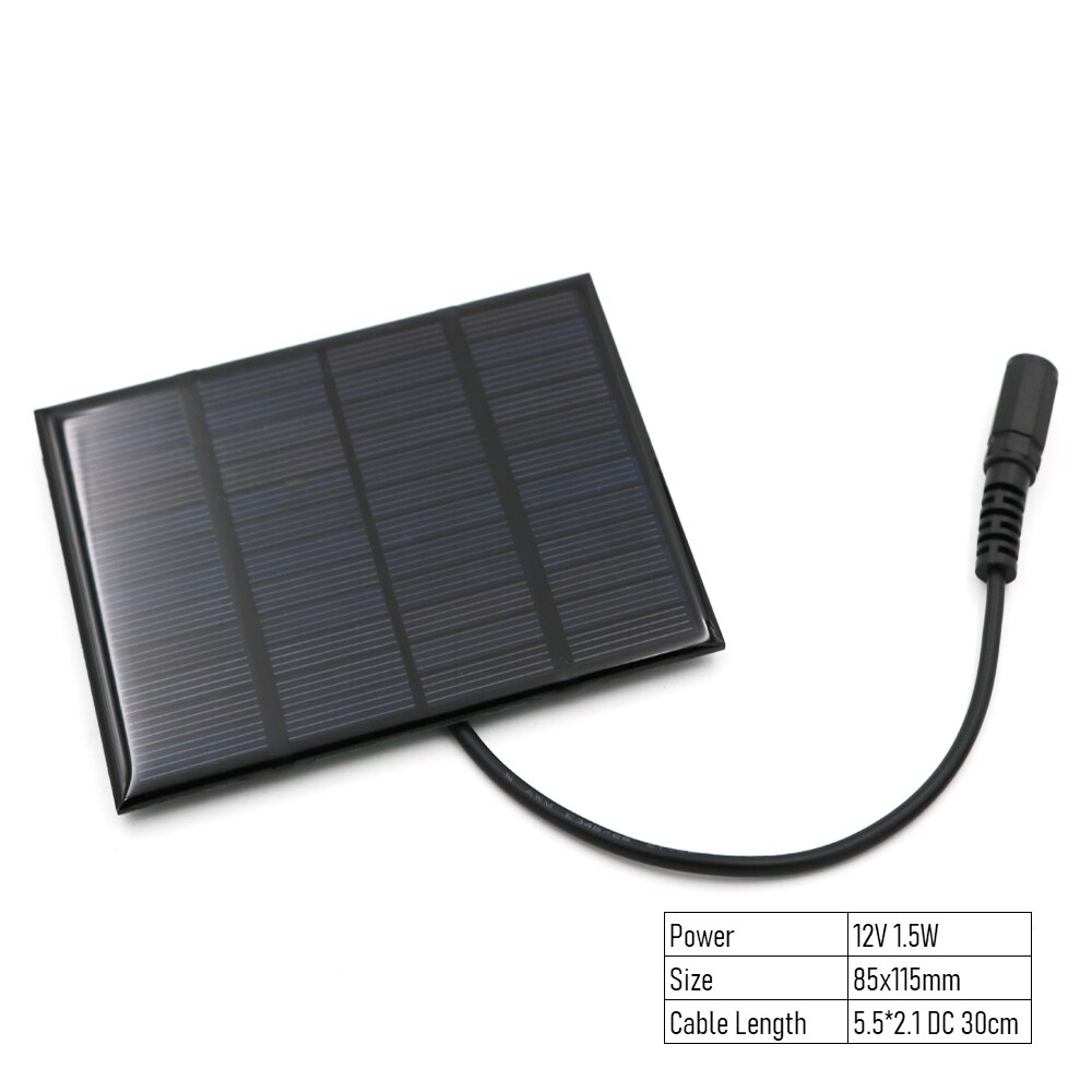 DC 12V Solar Panel Mono Cell Module 9.6V 11.1V 266... – Grandado
