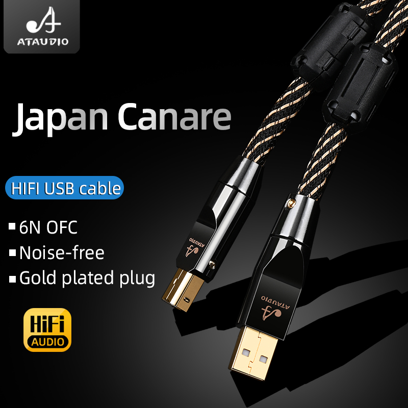 Hifi USB otg Kabel USB Typ A zu B USB Kabel 4n ofc... – Vicedeal