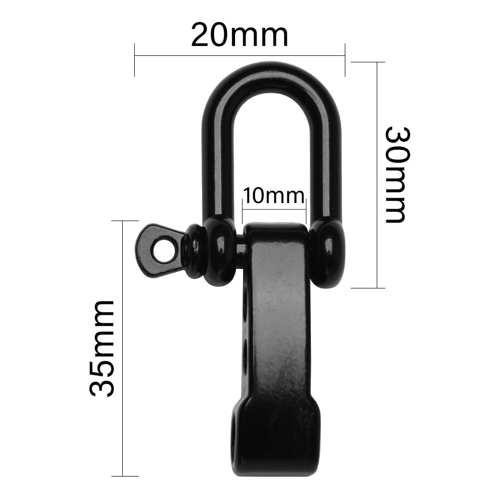 1/2PCS Stainless Steel U-shaped Bracelet Shackle B... – Grandado