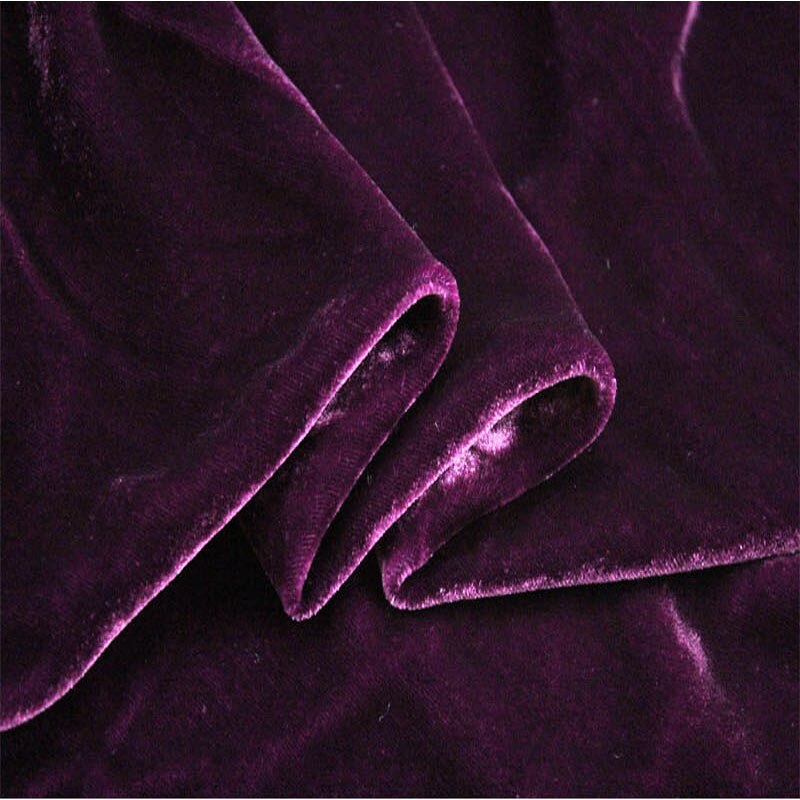 114*100cm European Style Evening Velvet Dress Fabr... – Vicedeal