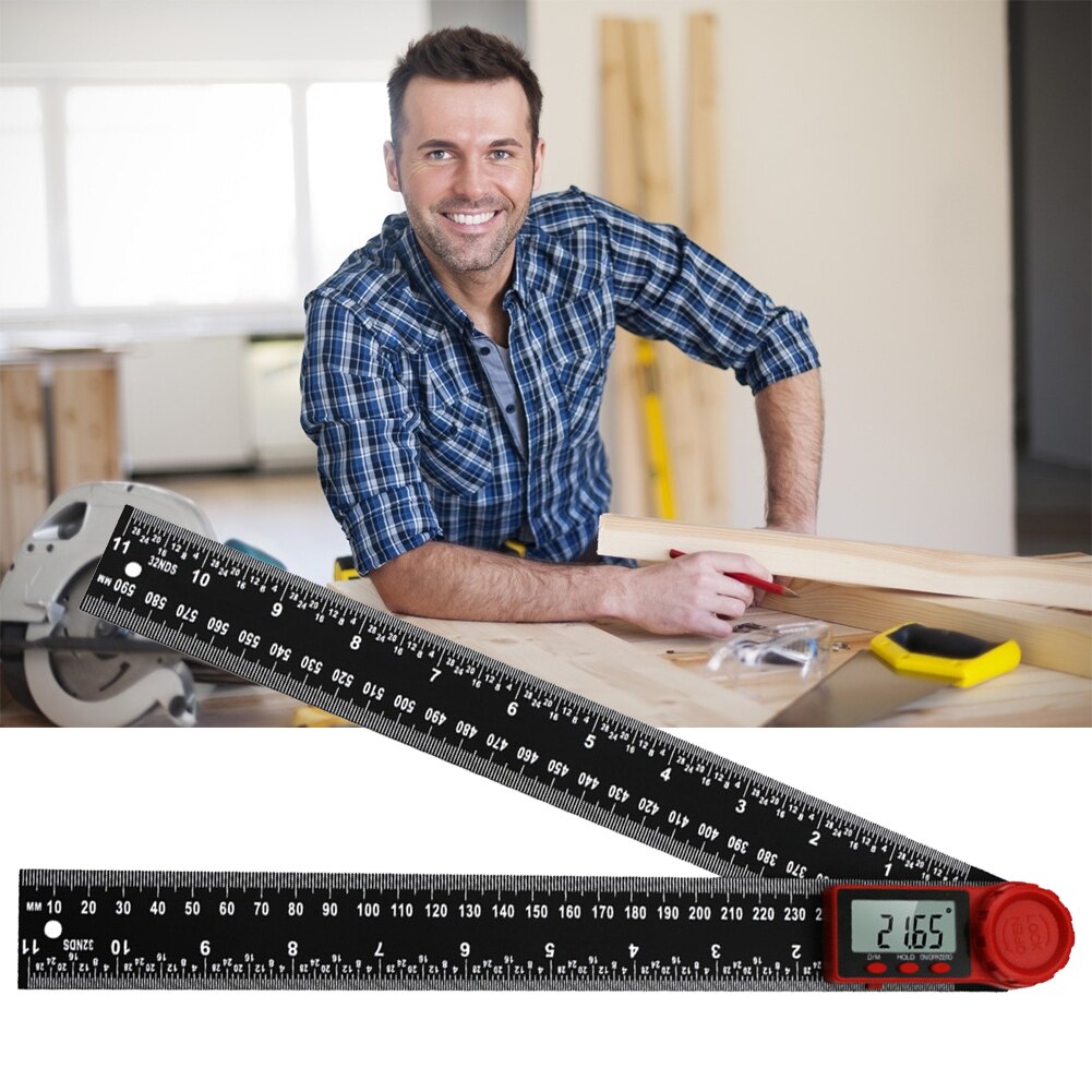 300mm 0-360 Digital Angle Inclinometer Protractor ... – Grandado