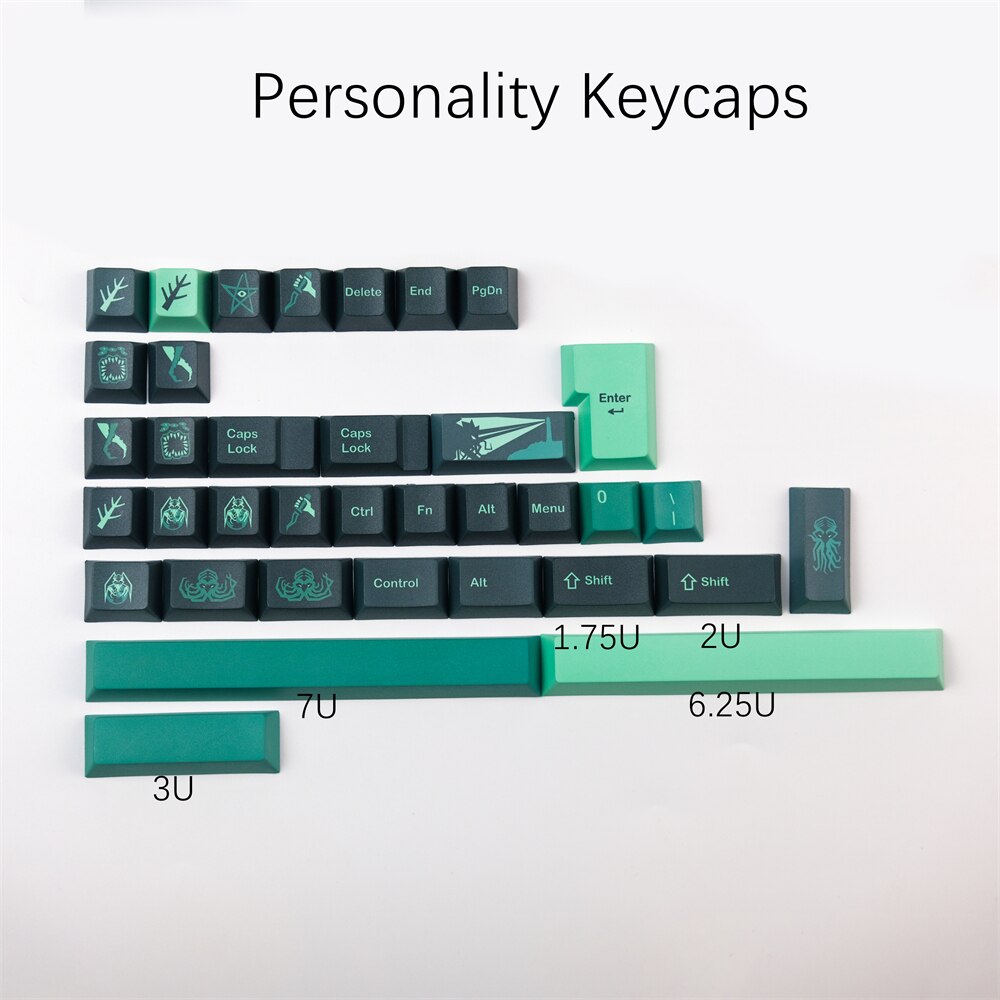 GMK Terror Below Keycaps 136 Keys Cherry PBT DYE-S... – Vicedeal