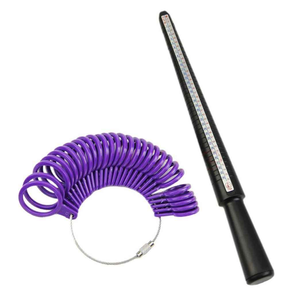 Ring Size Mandrel Stick Finger Gauge Ring Sizer Me... – Grandado