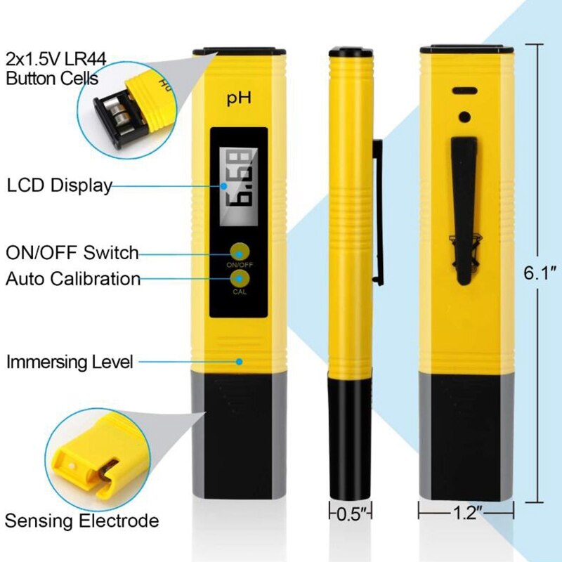 PH Meter-TDS Meter-Digital Water Tester-Digital LC... – Grandado