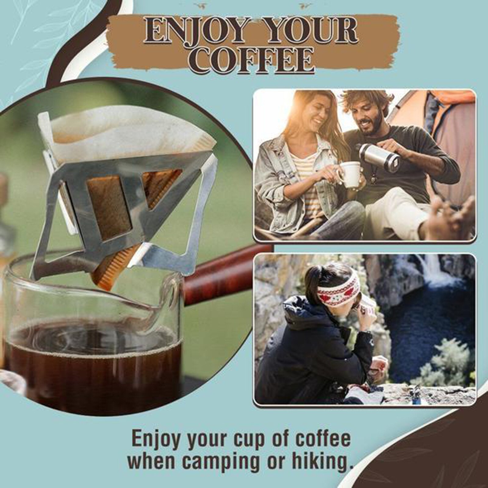 Koffie Filters Koffie Druppelaar Filter Outdoor Ca... – Vicedeal