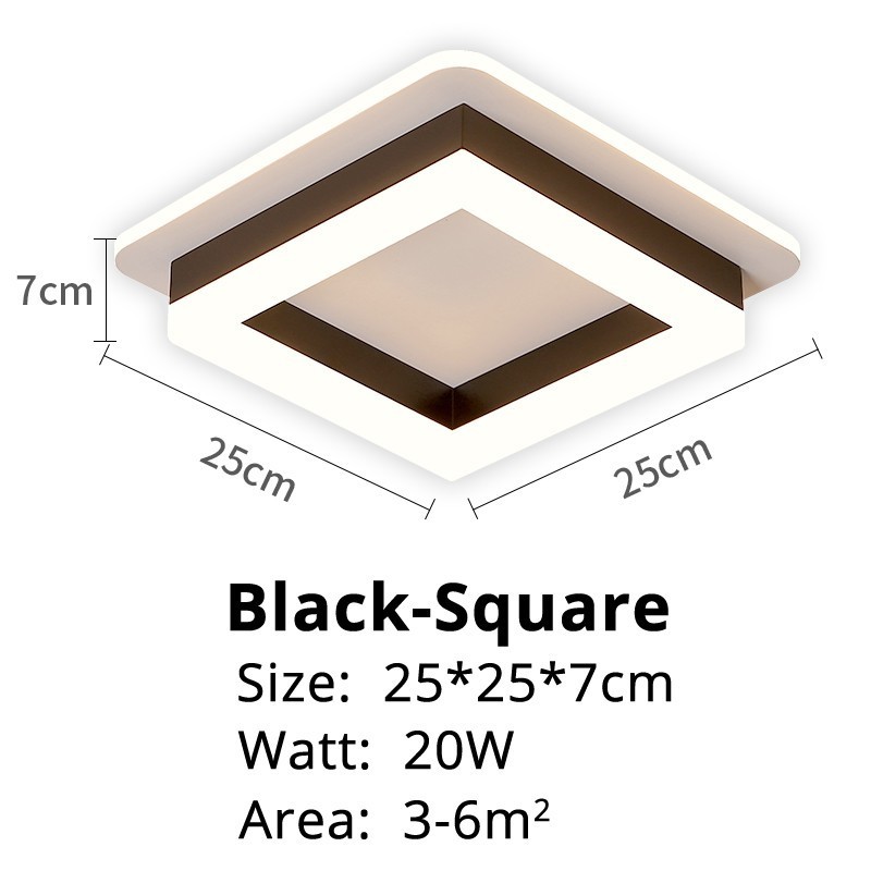 LED Kroonluchter Licht Gang Hal Opbouw Acryl Plafo... – Vicedeal