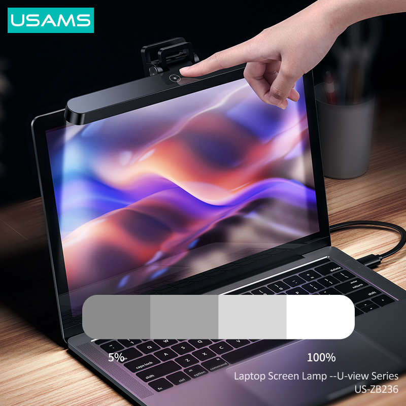 Usams Laptop Scherm Lamp Led Licht Dimbare Usb Bur... – Vicedeal