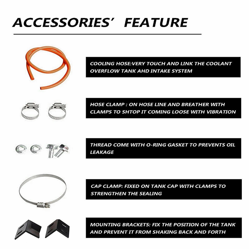 800Ml Universele Koelvloeistof Aluminium Catch Tan... – Vicedeal