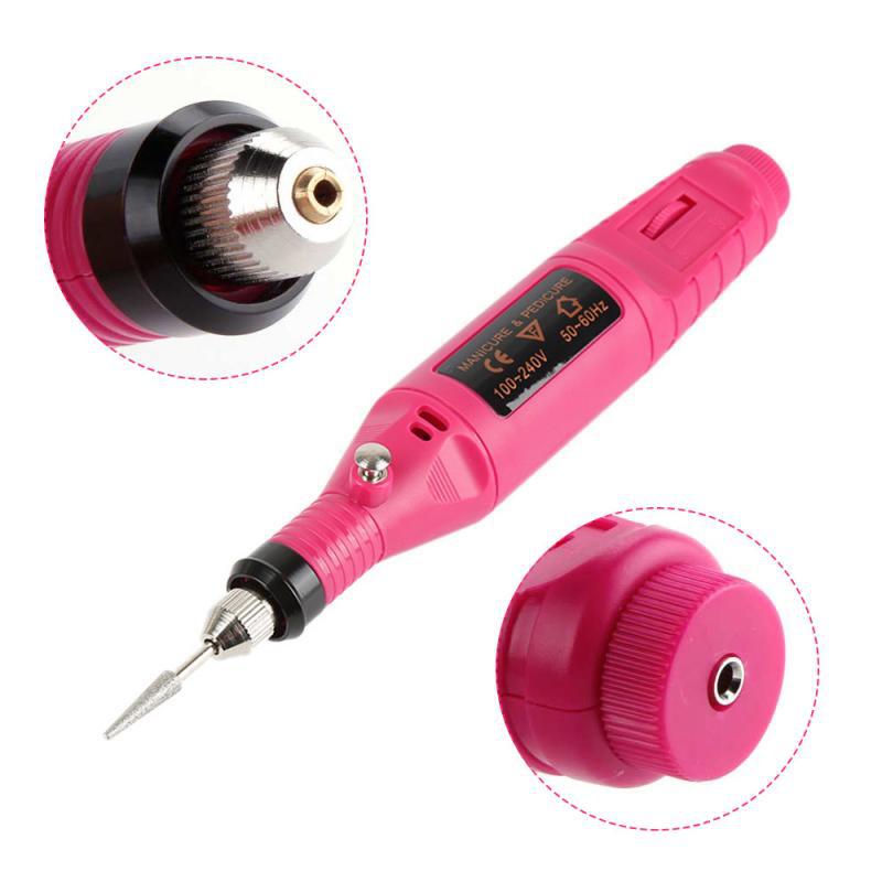 Electric Drill Nail File Acrylic Art File Manicure... – Grandado