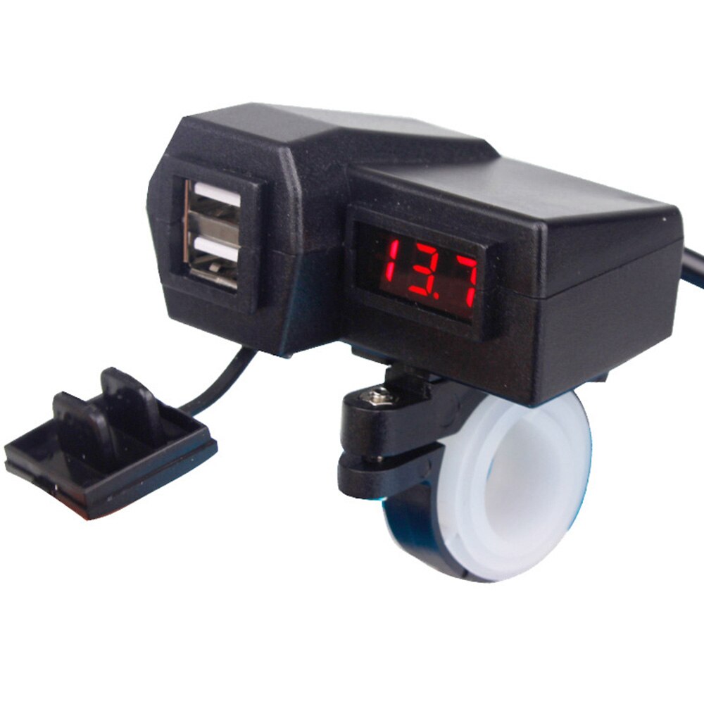 4 in 1 Double USB Adapter Waterproof Motorcycle Ch... – Grandado