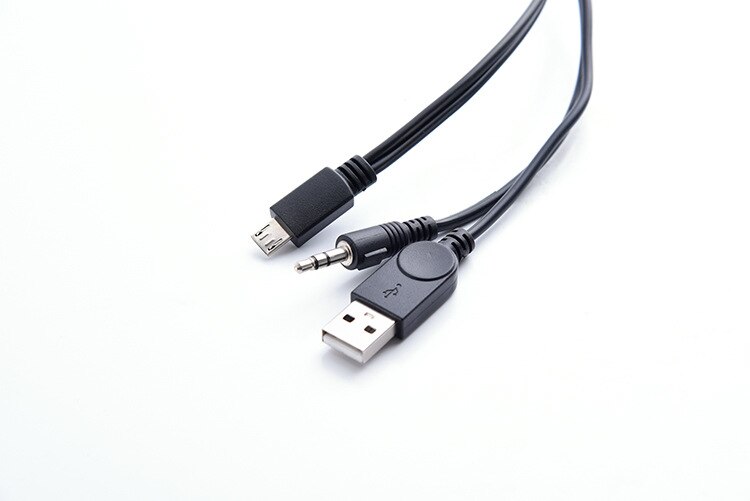 2in1 Cable - Micro USB to USB & 3.5mm Aux Standard... – Vicedeal