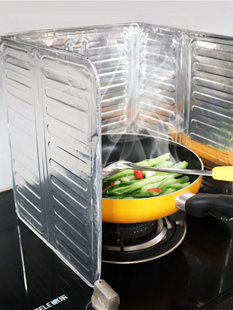Aluminum Foldable Kitchen Gas Stove Baffle Plate K... – Grandado