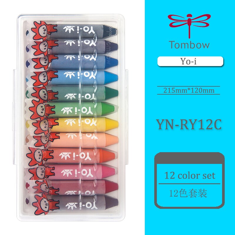 Tombow Yo-i Water-based Children's Crayon Set ... – Vicedeal