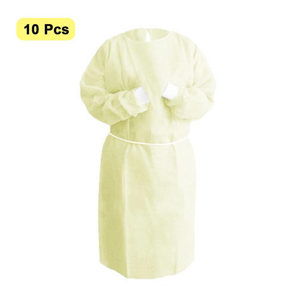 10pcs Safety Disposable Protection Gown Home Outdo... – Vicedeal