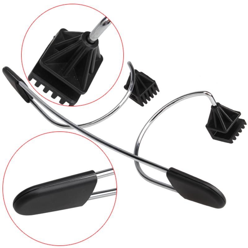 Black Headrest Seat Metal Stainless Coat Hanger Cl... – Grandado