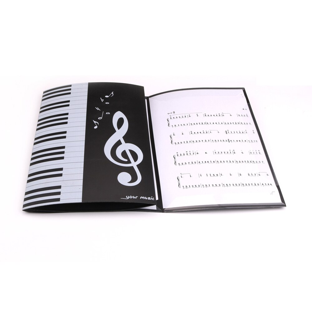 A4 6 Pages Folding Music Score Folder Document Exp... – Grandado