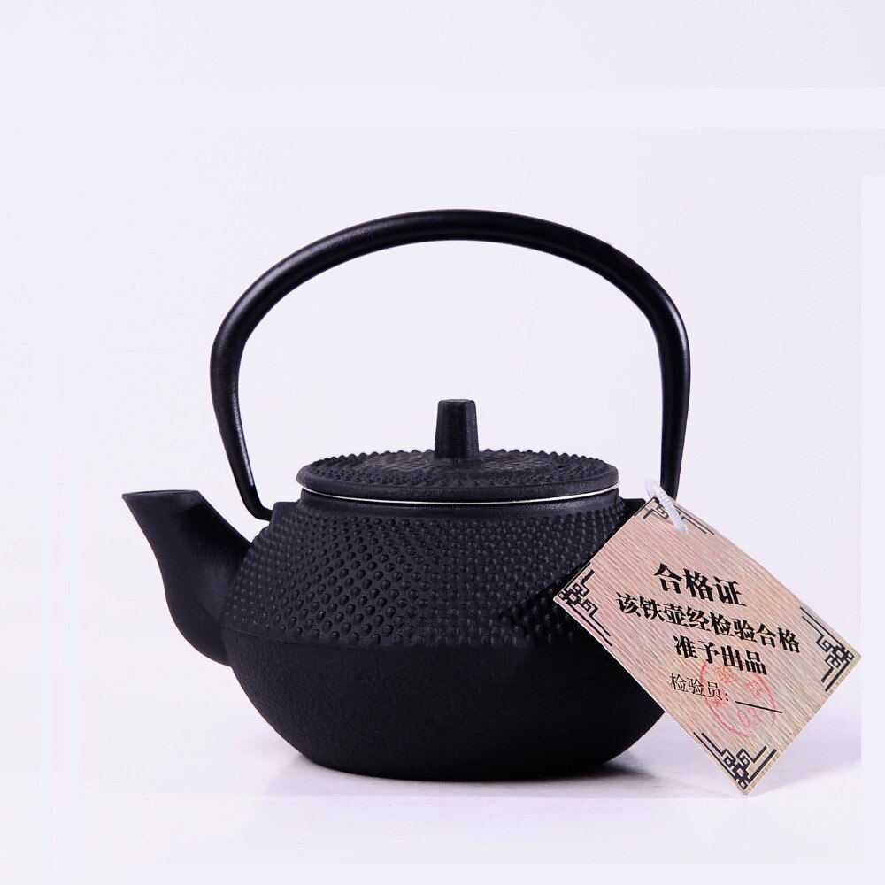 Cast Iron Teapot Japanese Tetsubin Kettle Tea Pot Drinkware Tools 300ml ...