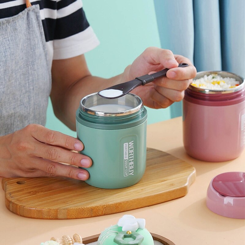 Food Thermal Jar Insulated Soup Thermos Containers... – Vicedeal