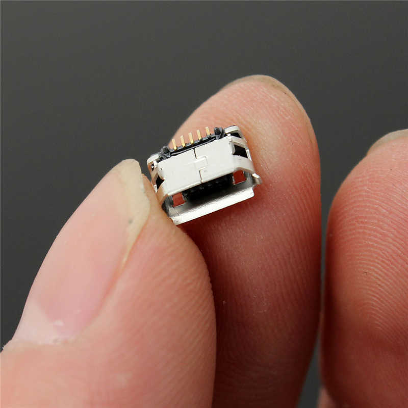NEUE 20x Micro USB Typ B Weibliche 5 pin Steckverb... – Vicedeal