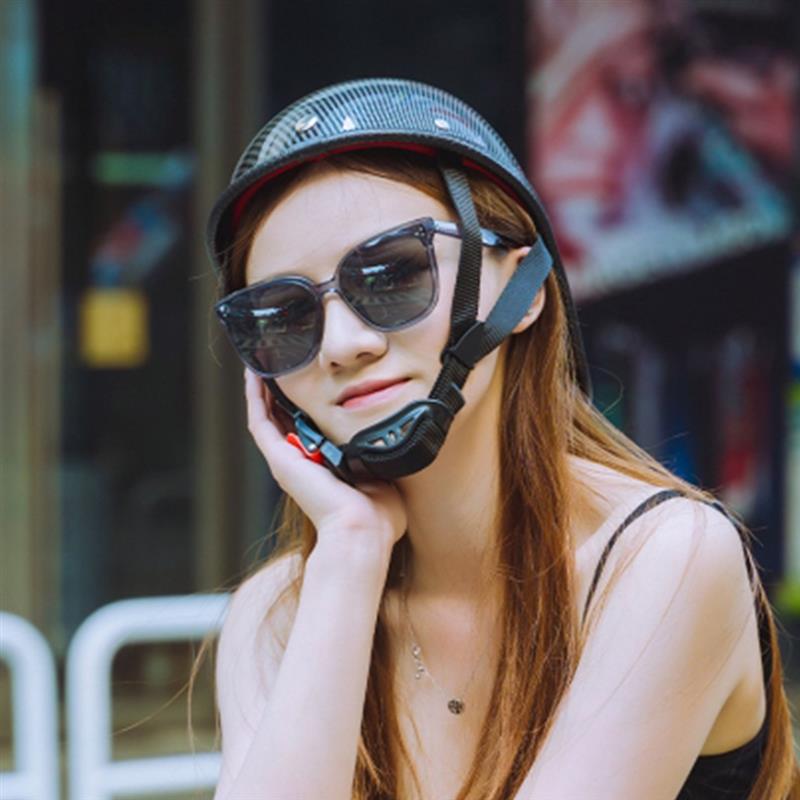 Retro Motorcycle Helmet For Harley Vintage Half Fa... – Grandado