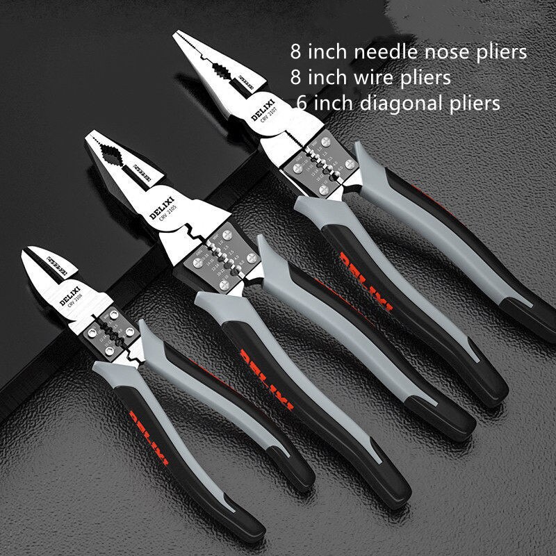7''8''9'' Multifunction Pliers Set Wire Cutters/Di... – Vicedeal