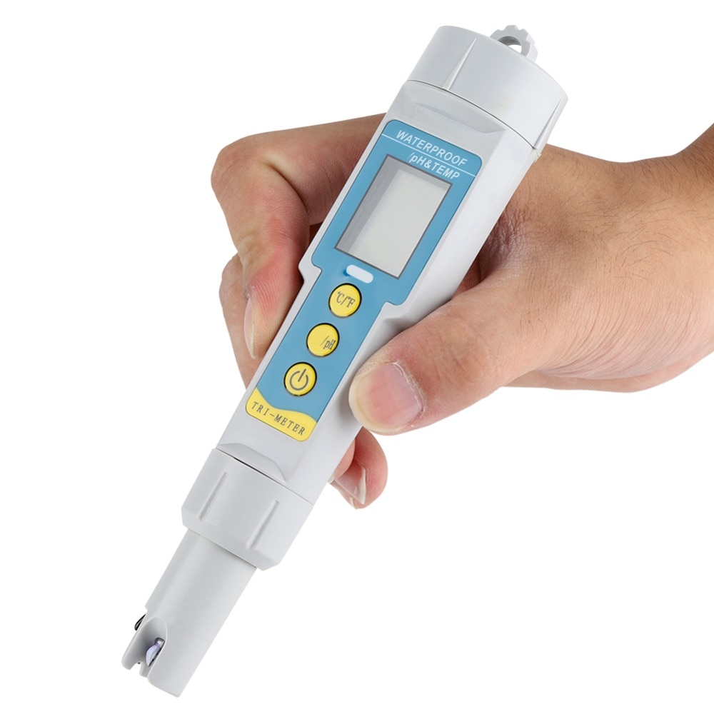 3 in 1 Digital PH/EC/TEMP Meter Tester Aquarium Po... – Grandado