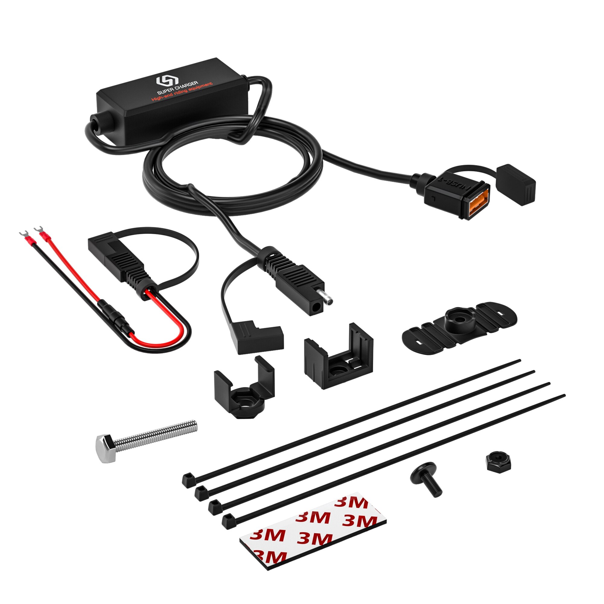 Waterproof Motorcycle 18W Single USB Fast Charger ... – Grandado