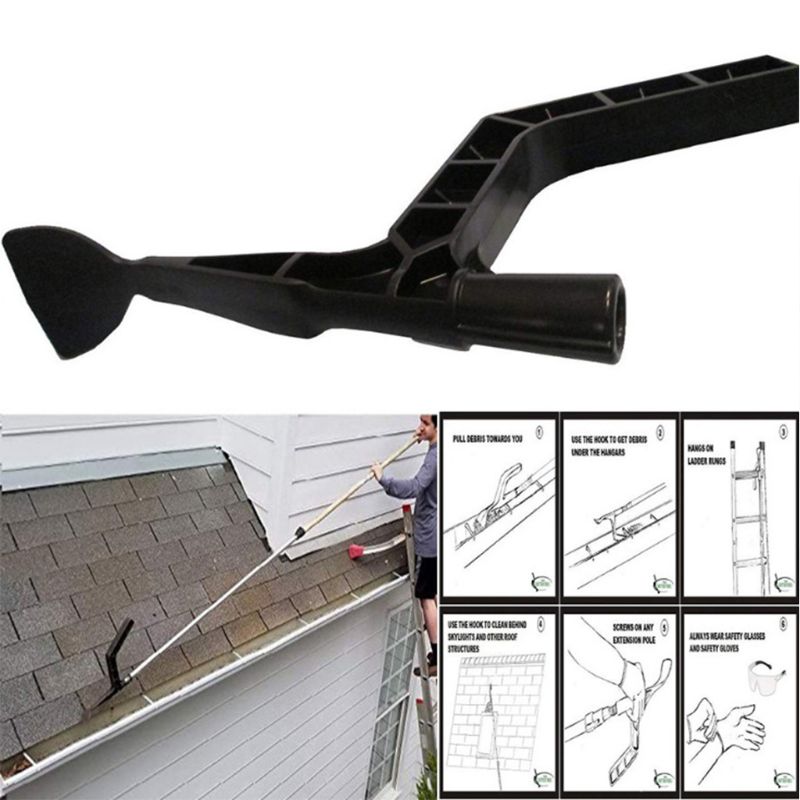 Roof Gutter Scoop Guard Cleaning Putter Tool Spoon... – Vicedeal