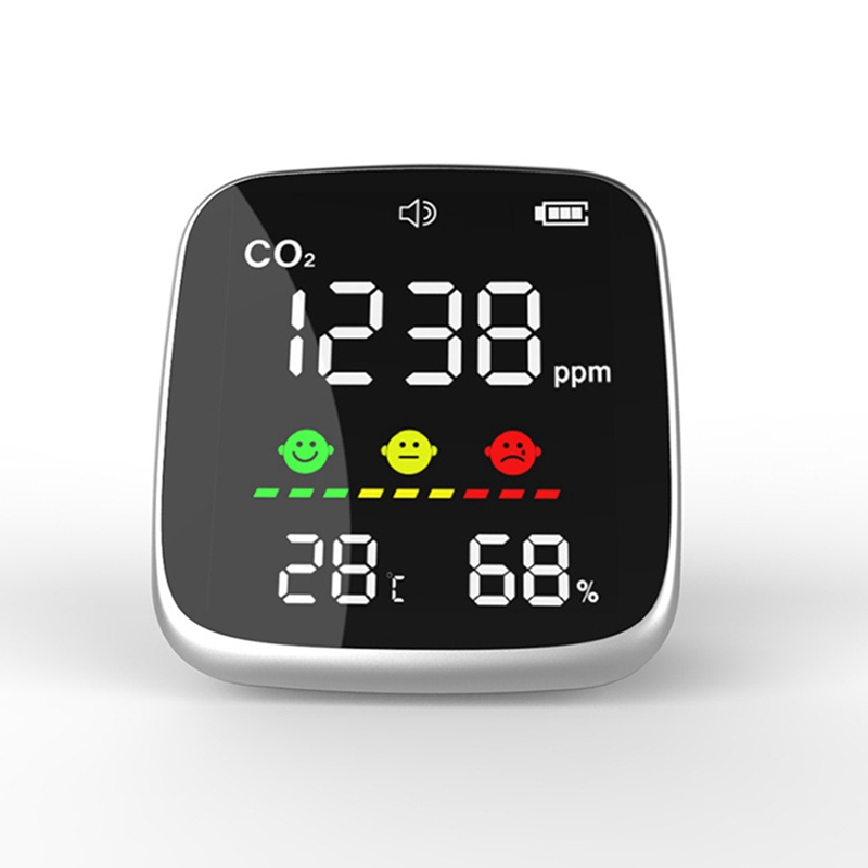Air Monitor Detect CO2,Temperature Humidity ,Manua... – Grandado