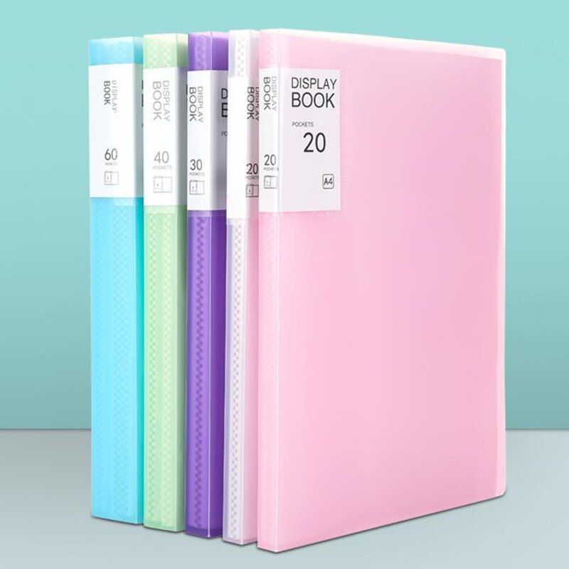 1Pc 20 30 40 60 Pagina S A4 Document Opslag Filing Producten Insert 
