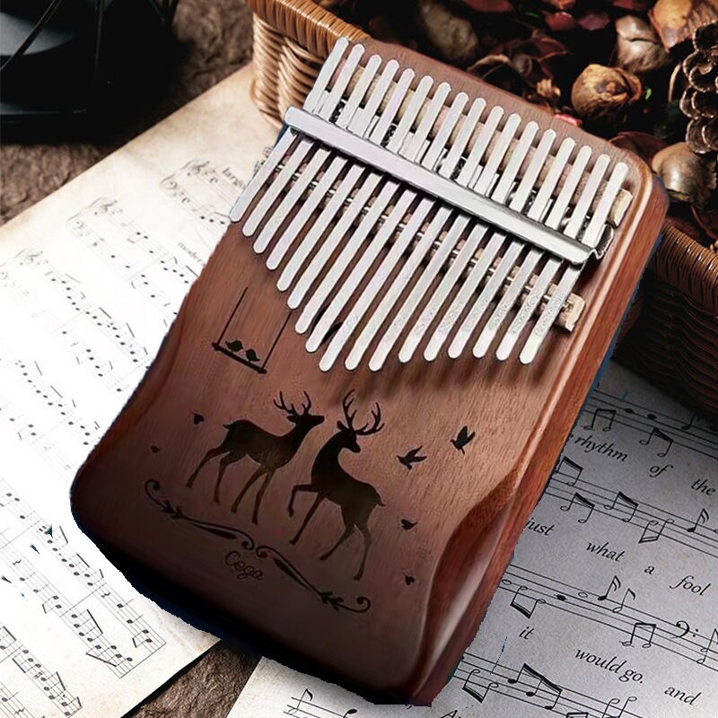 Kalimba 17 Sleutel Mahonie Kalimba Duim Piano Hand... – Vicedeal