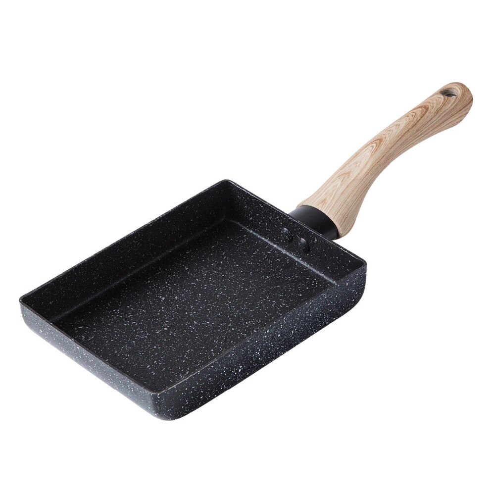 stone jade pot square small frying pan home induct... – Grandado