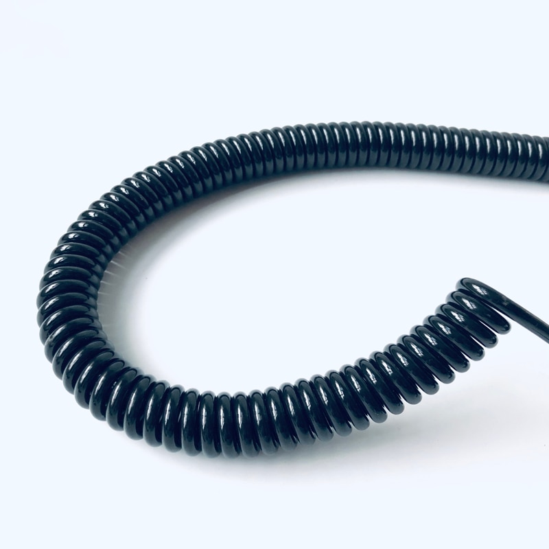Draad Spring Spiraal Kabel 2 Core Power Cord Exten... – Grandado