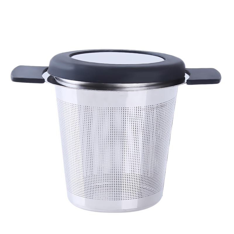 Stainless Steel Tea Strainer with Lid Double Handl... – Grandado