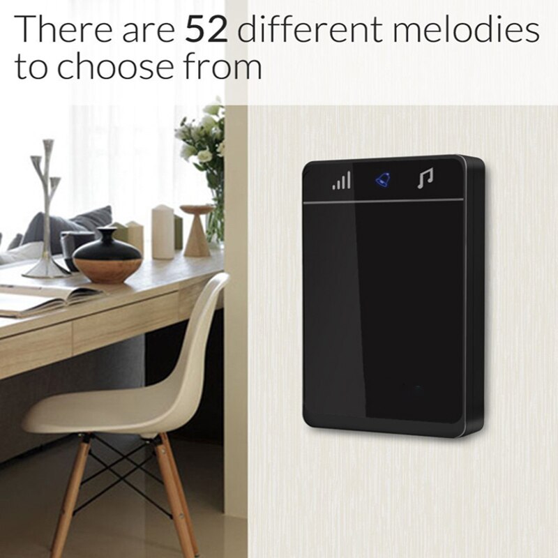 Wireless Touch Screen Music Doorbell Portable IP44... – Vicedeal