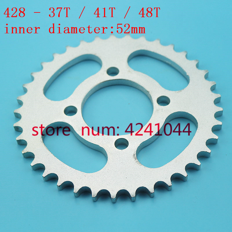 428 37 T/41 T/48 T Tand 52 Mm Achter Kettingwiel V... – Grandado
