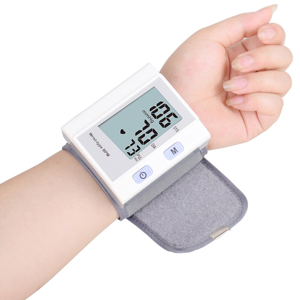 Portable Blood Pressure Monitor Meter Wrist Type E... – Vicedeal