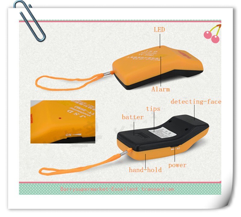 Handheld Metal Detector Needle Scanner Tester Hand... – Vicedeal