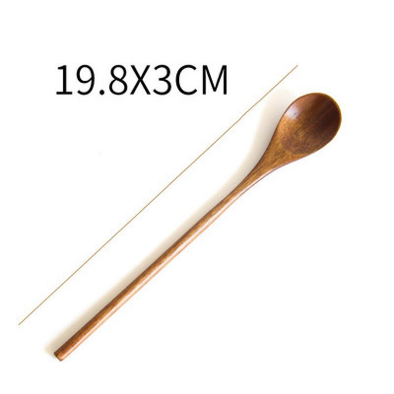 Wooden Spoon Spoon Home Flatware Porridge Bowl Chi... – Vicedeal