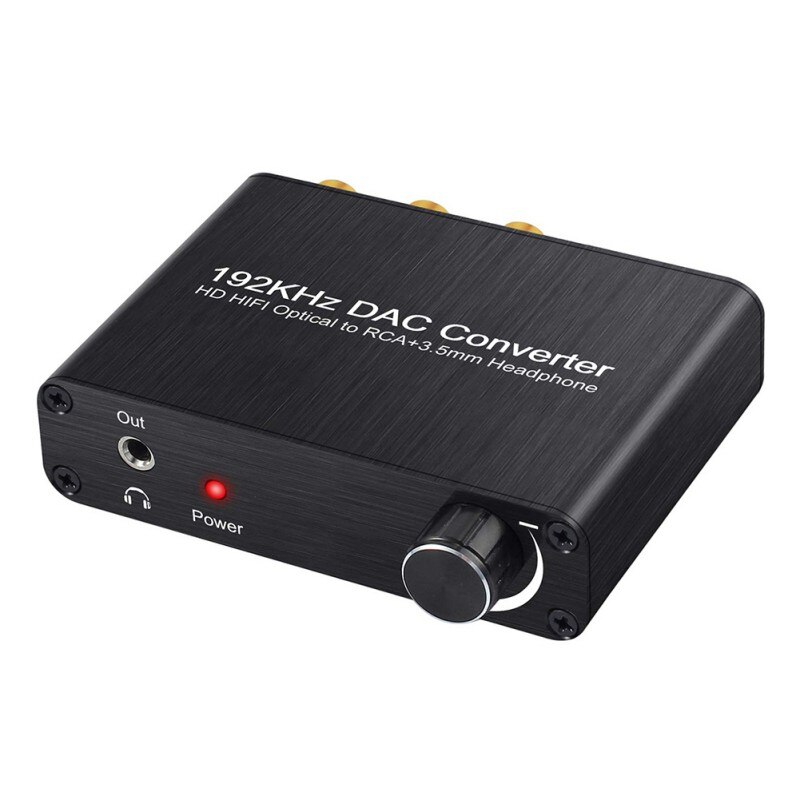 Jack Audio Converter 192 KHz DAC Converter With Vo... – Grandado