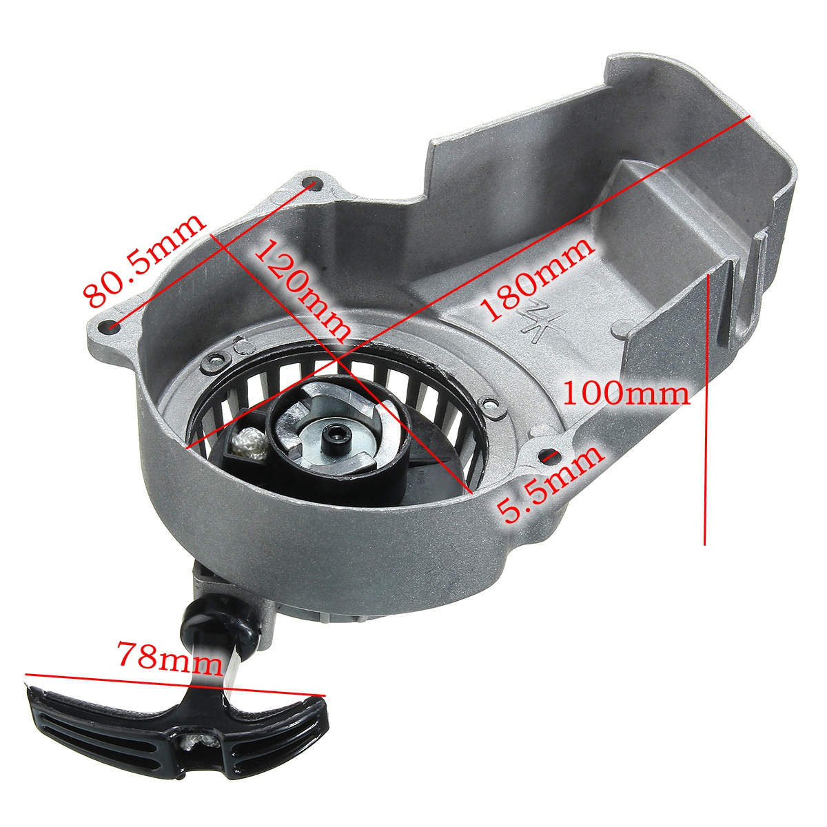 47cc 49cc motorfiets 2 takt trekstarter vliegwiel ... – Vicedeal