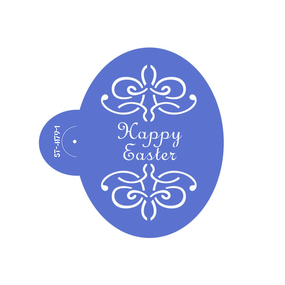8Pcs/Set Easter Egg Shape Cookie Stencils Cake Dec... – Grandado