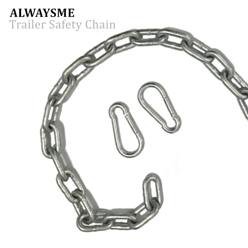 ALWAYSME Trailer Safety Chain ,Towing Chain 88CM/8... – Grandado